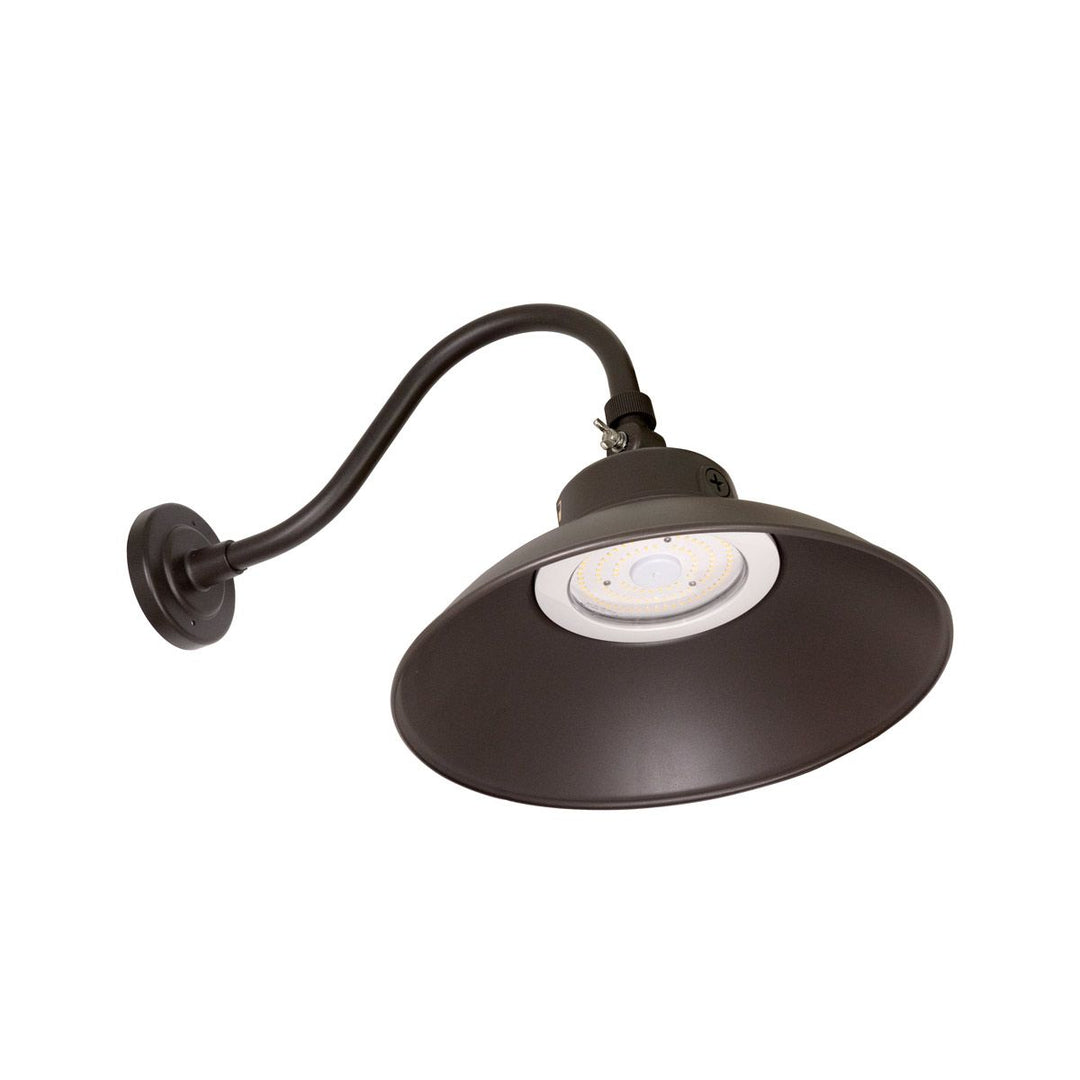 Exterior Gooseneck Led Spotlights 120V 16” Small Gooseneck Light For