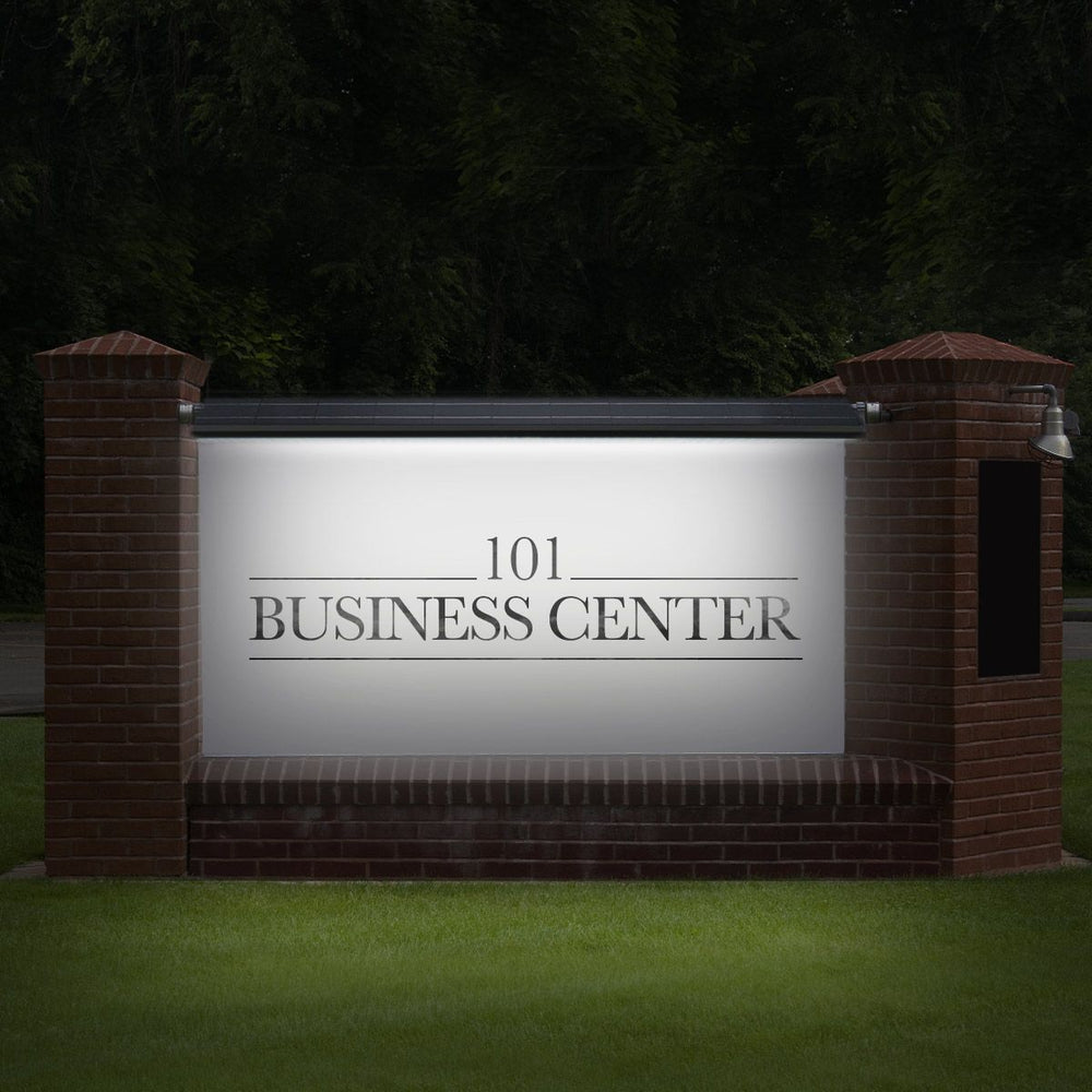 Solar LED Sign & Billboard Light