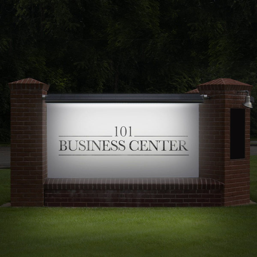 Solar LED Sign & Billboard Light